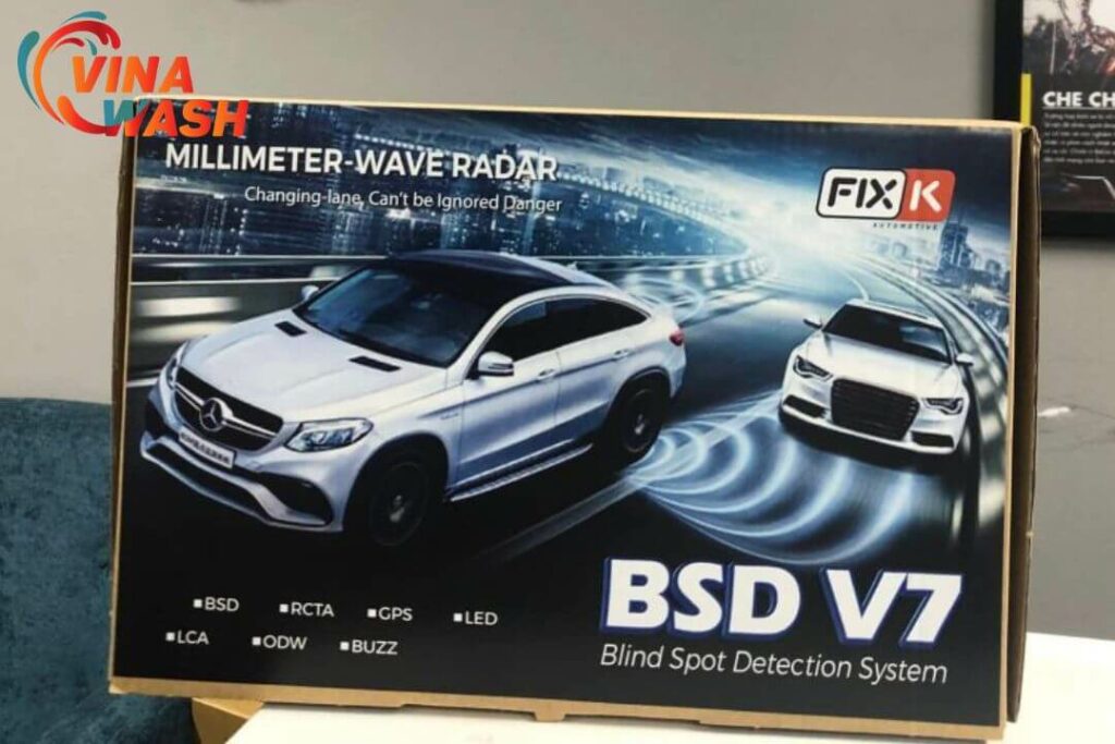 Cảnh báo điểm mù FixK BSD V7 Chính Hãng Giá Tốt - VinaWash